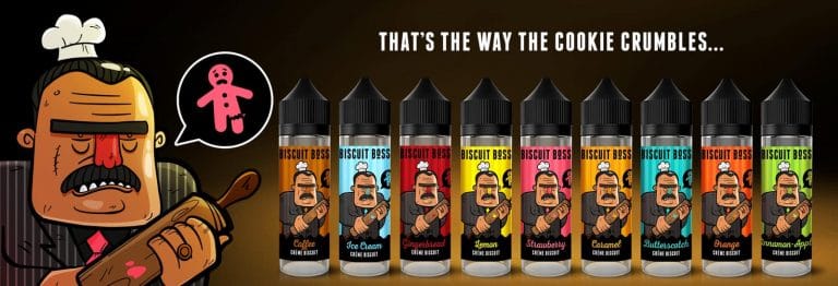 Biscuit Boss Gingerbread Short-Fill E-Liquid- The Alchemists Cupboard