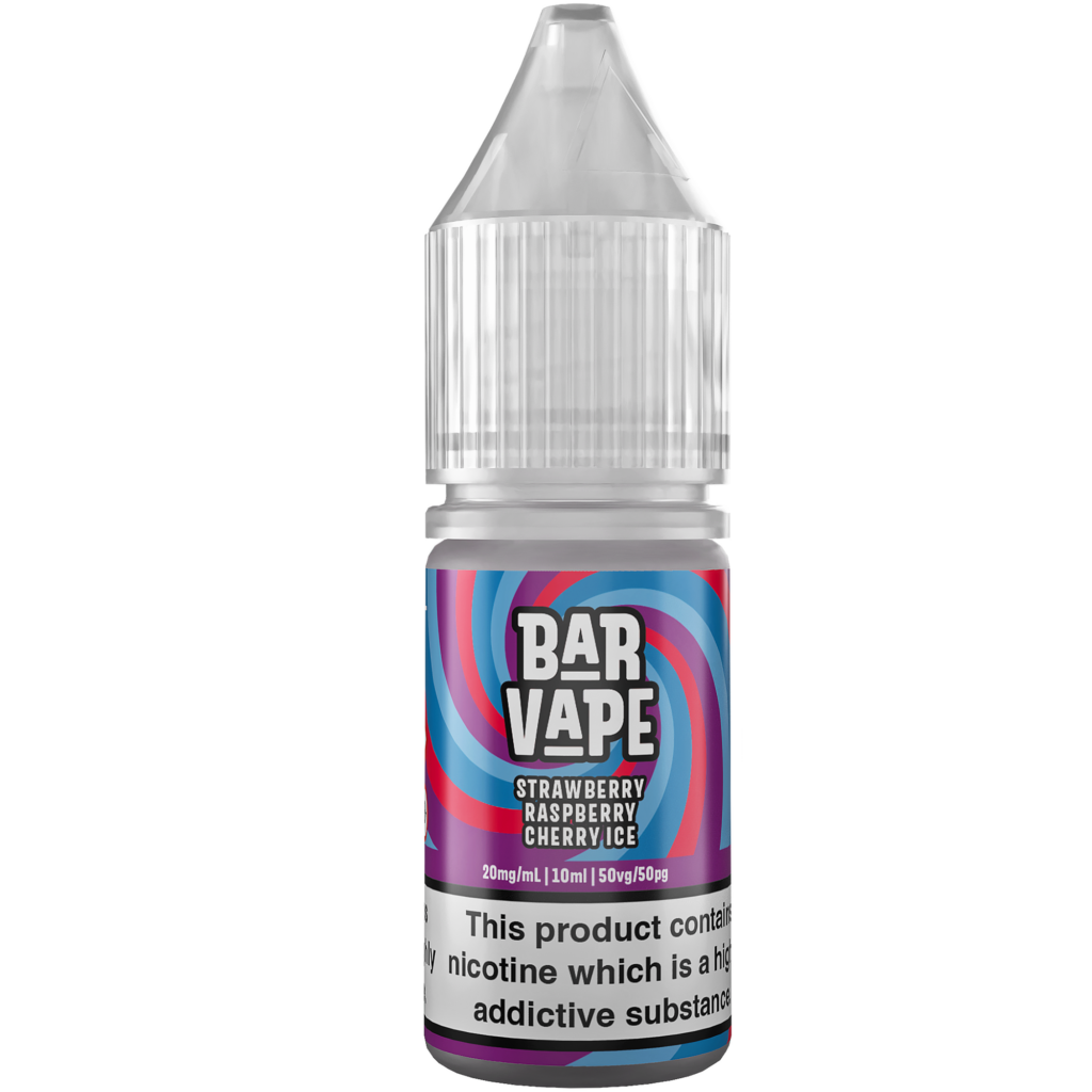 Strawberry Raspberry Cherry Ice - Bar Vape Nicotine Salts The ...
